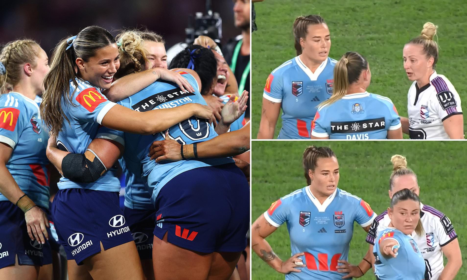Ugly act rocks first half of NRLW State of Origin opener as New South ...