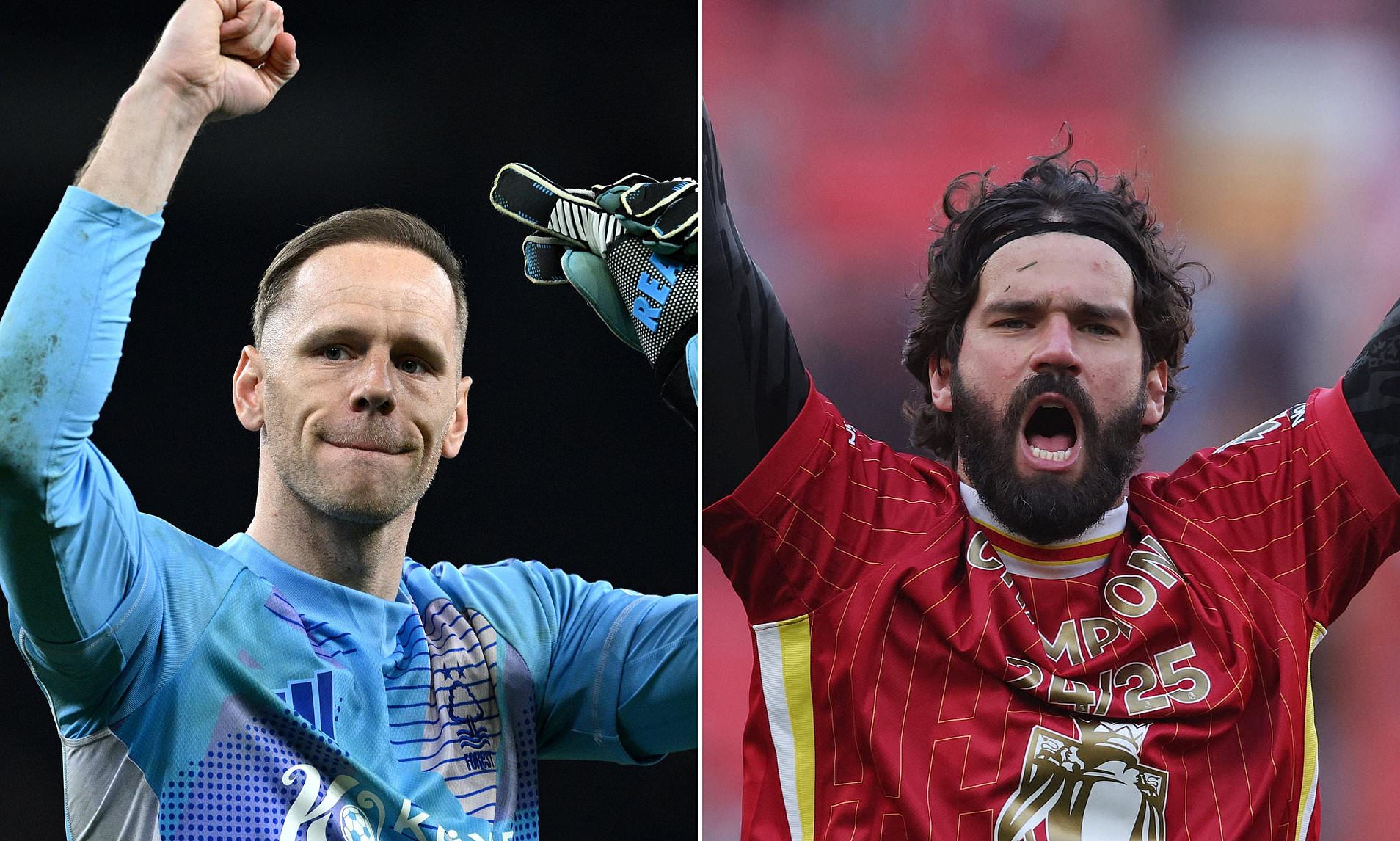 Nottingham Forest's Matz Sels has been better than Liverpool's Alisson ...