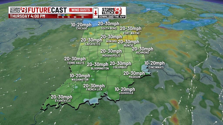 Spotty storms today, cooler with showers this weekend | May 1, 2025