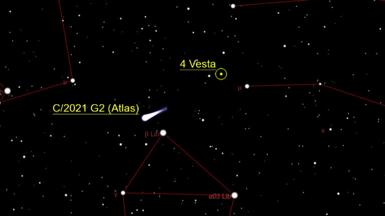 Asteroid Vesta is at its brightest this week. Here's how to find it in ...
