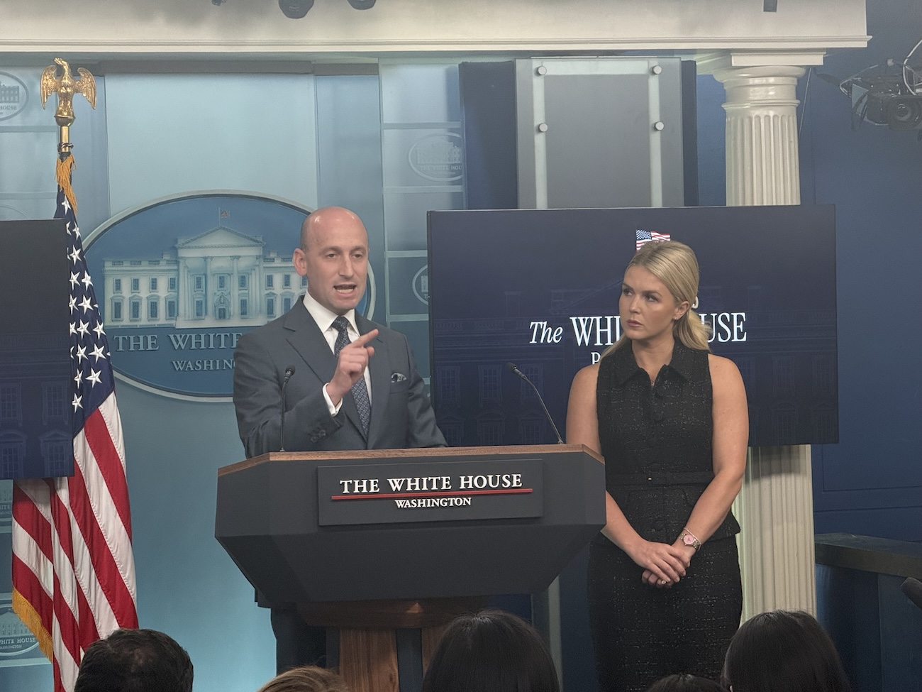 Stephen Miller Touts Trump’s “Common Sense” Agenda in Fiery White House ...