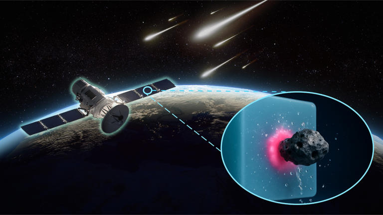 Superhero self-healing polymer can protect satellites from fast-flying ...