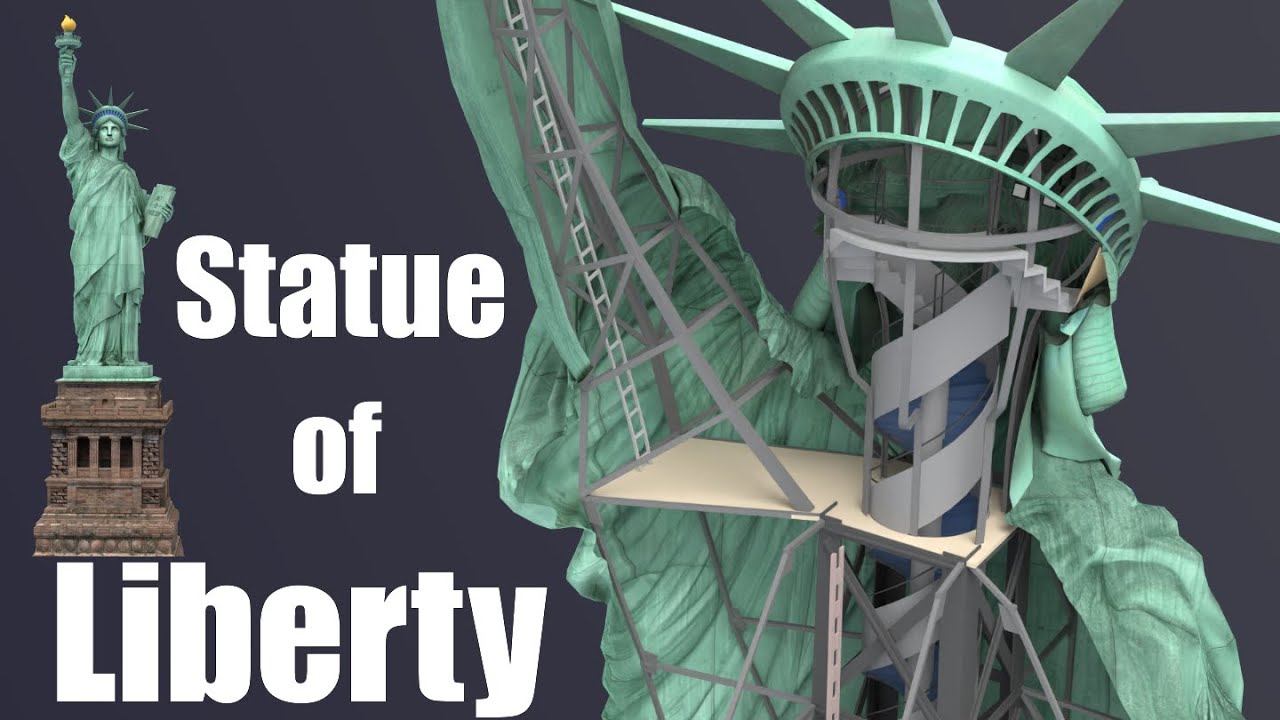 What’s hidden inside the Statue of Liberty?