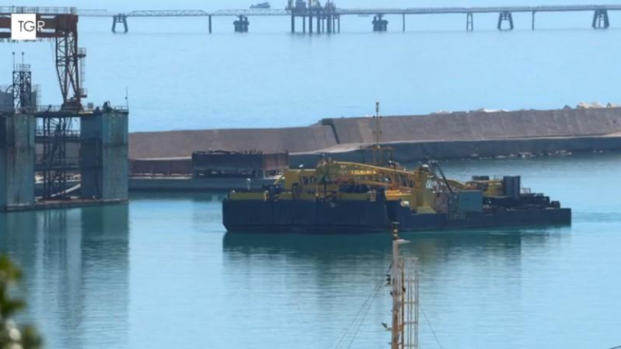 Termini Imerese, arrivata la Hebo Lift 2 per il recupero del Bayesian