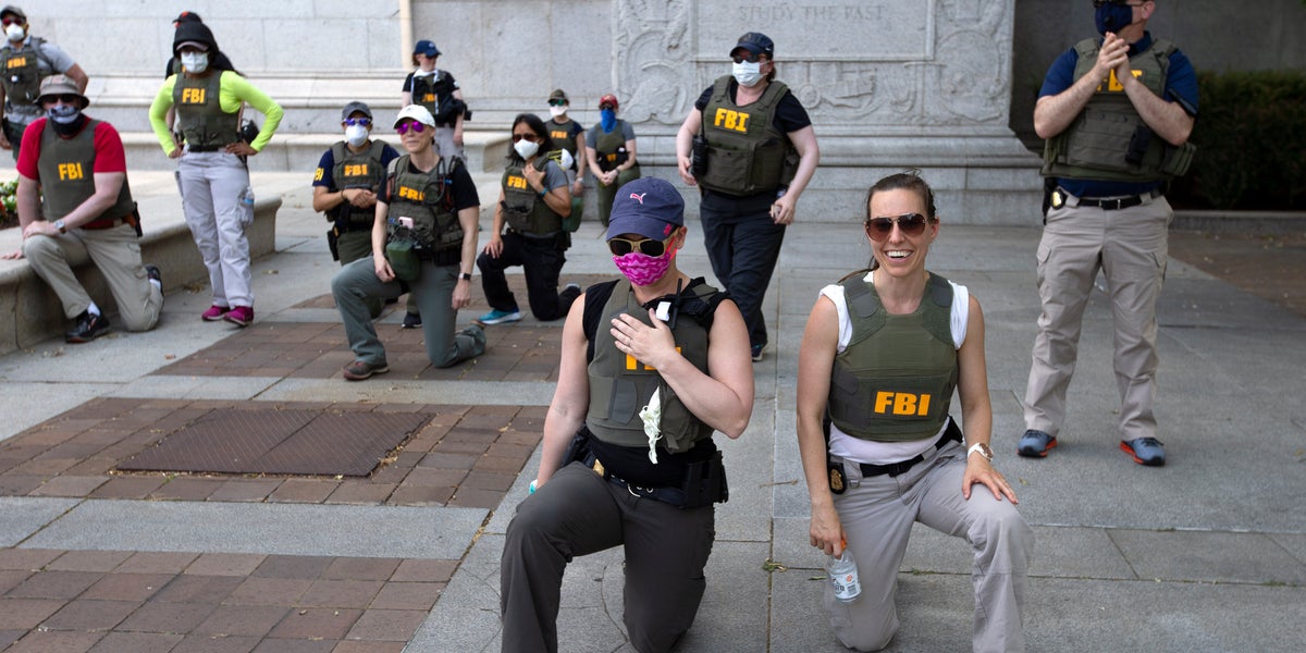 FBI Agents Who Knelt In George Floyd Protest Suffer Troubling Fate: Report