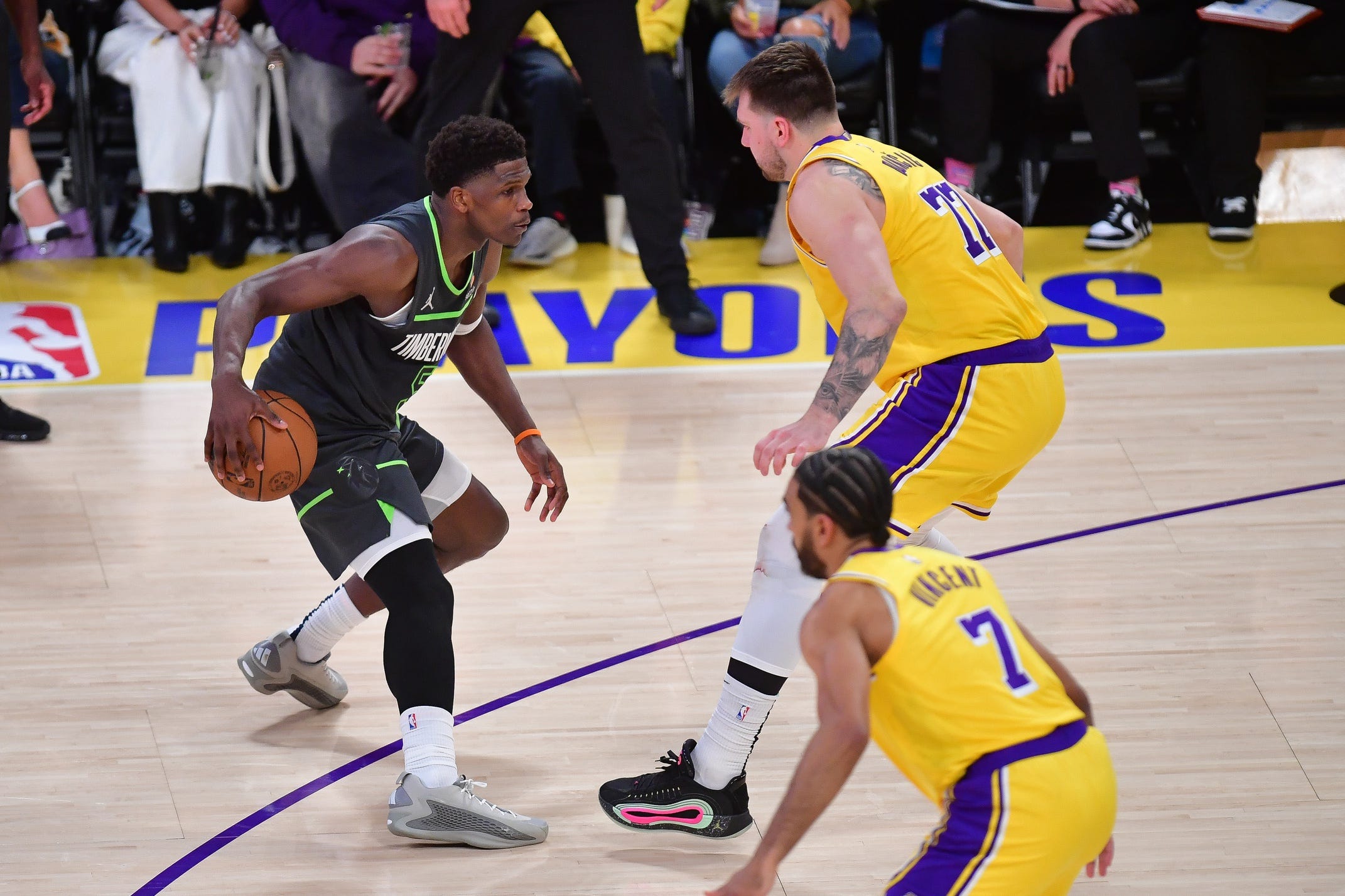 Rudy Gobert dominates small-ball Lakers and the Timberwolves advance ...