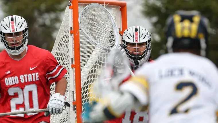 Meet 'Big Tasty', Ohio State's 287-pound lacrosse goalie Caleb Fyock ...