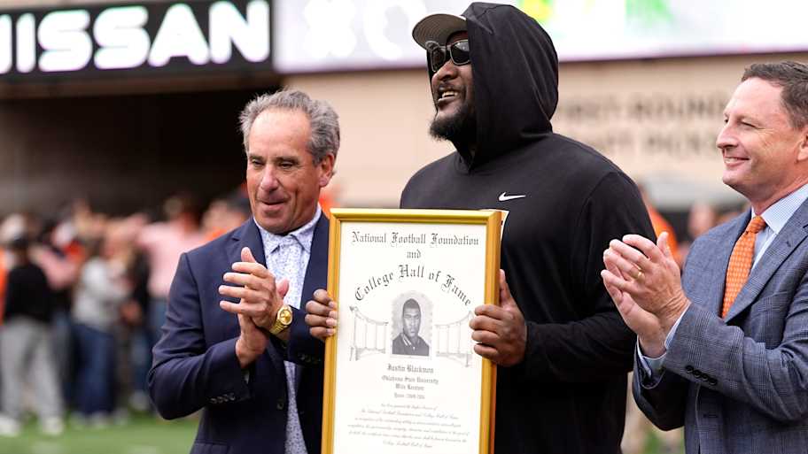 Justin Blackmon DUI arrest video shows ex-NFL WR passing out in back of ...