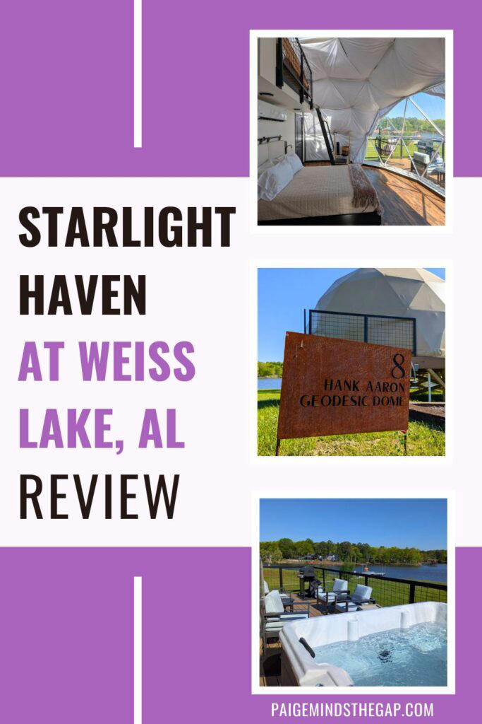 Starlight Haven at Weiss Lake Review: Unique Lake Stays