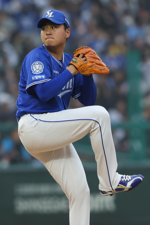 삼성, 7연승 실패…SSG에 1대 4 패배