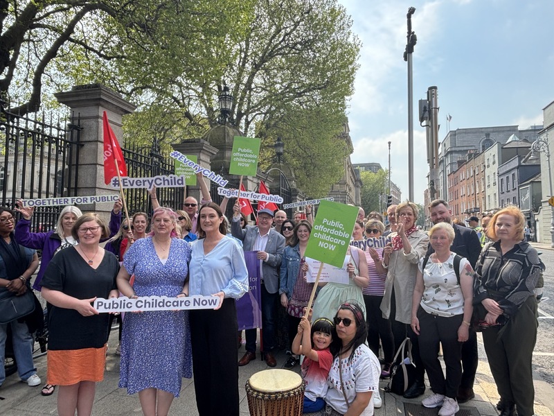 Low pay and no places: Protesters at Dáil demand government fix 'broken ...
