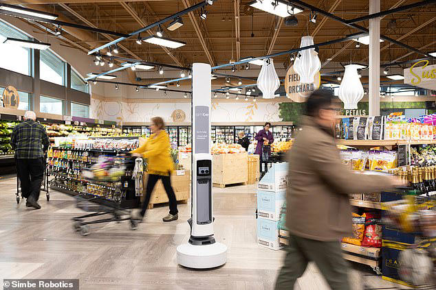 Major UK retailer brings in ROBOTS to undertake a 'crucial' supermarket ...