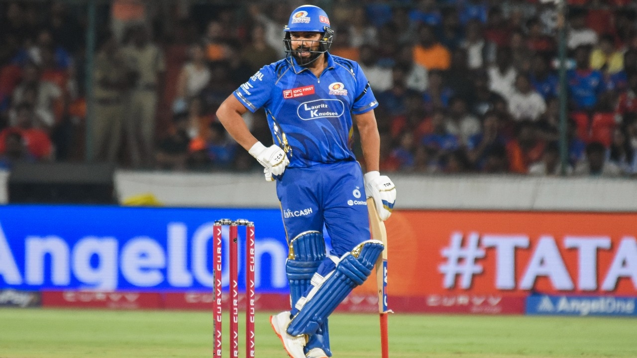 RR vs MI: Rohit Sharma heaves sigh of relief as last-second DRS call helps him survive
