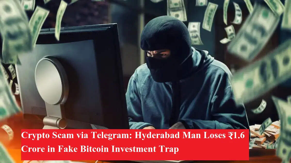 Crypto Scam via Telegram: Hyderabad Man Loses ₹1.6 Crore in Fake ...