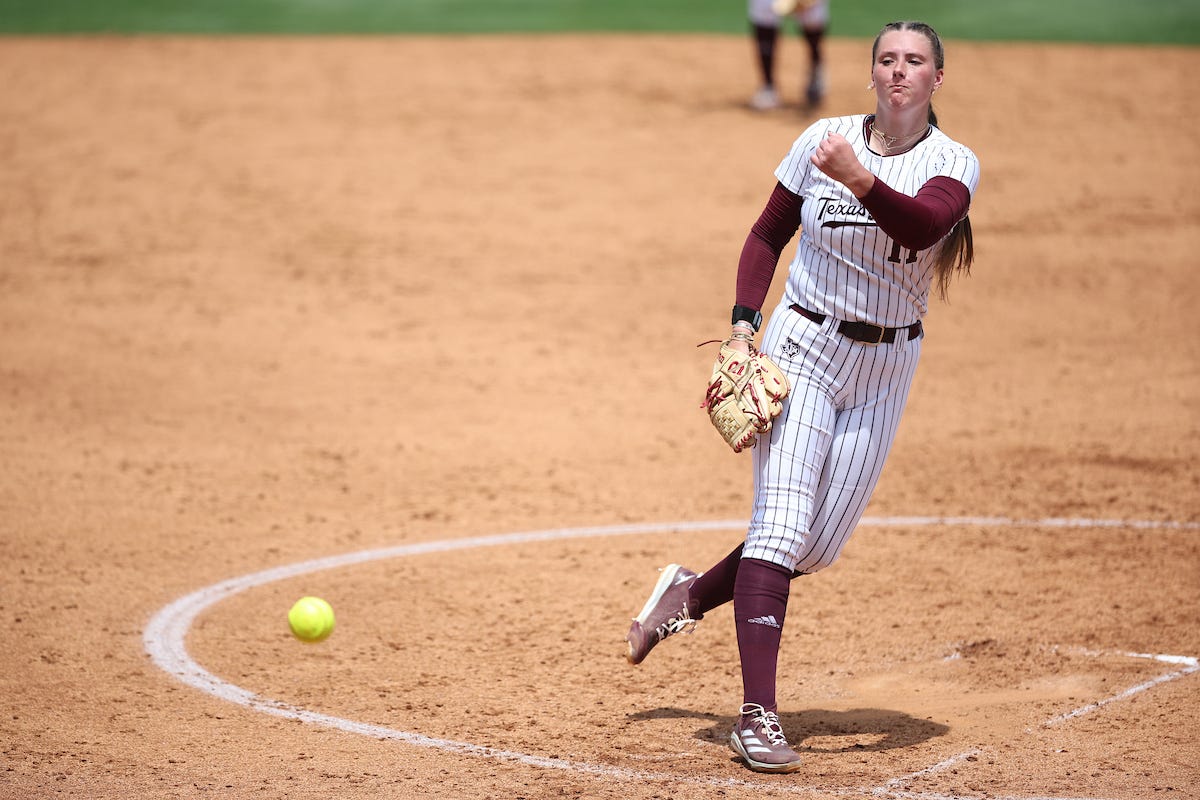 Emiley Kennedy is a top NCAA softball pitcher. Here's why Texas A&M ...