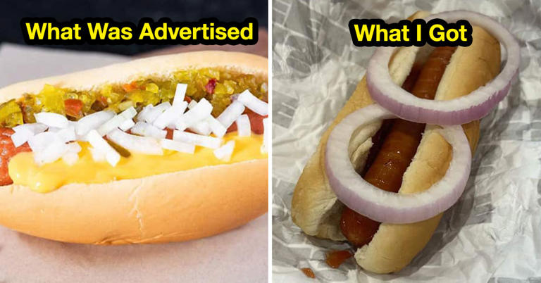 35 Worst Food Fails Where What Was Advertised Vs. What Customers Got ...