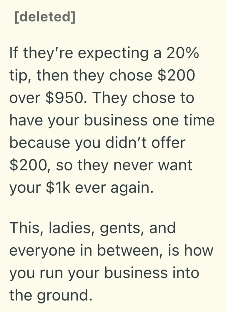 Customer Banned From Salon For Refusing To Tip After $950 Styling