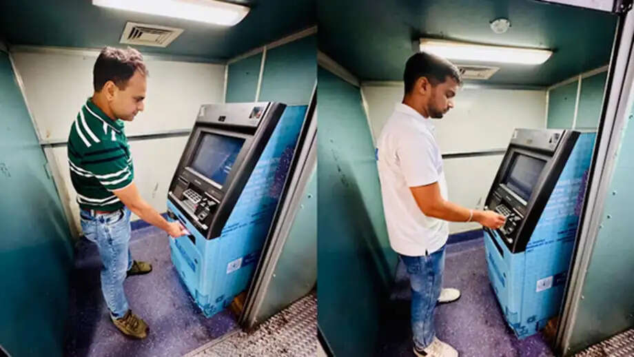 Railways: Now you can withdraw cash from an ATM in a moving train! No tension of money, no fear ...