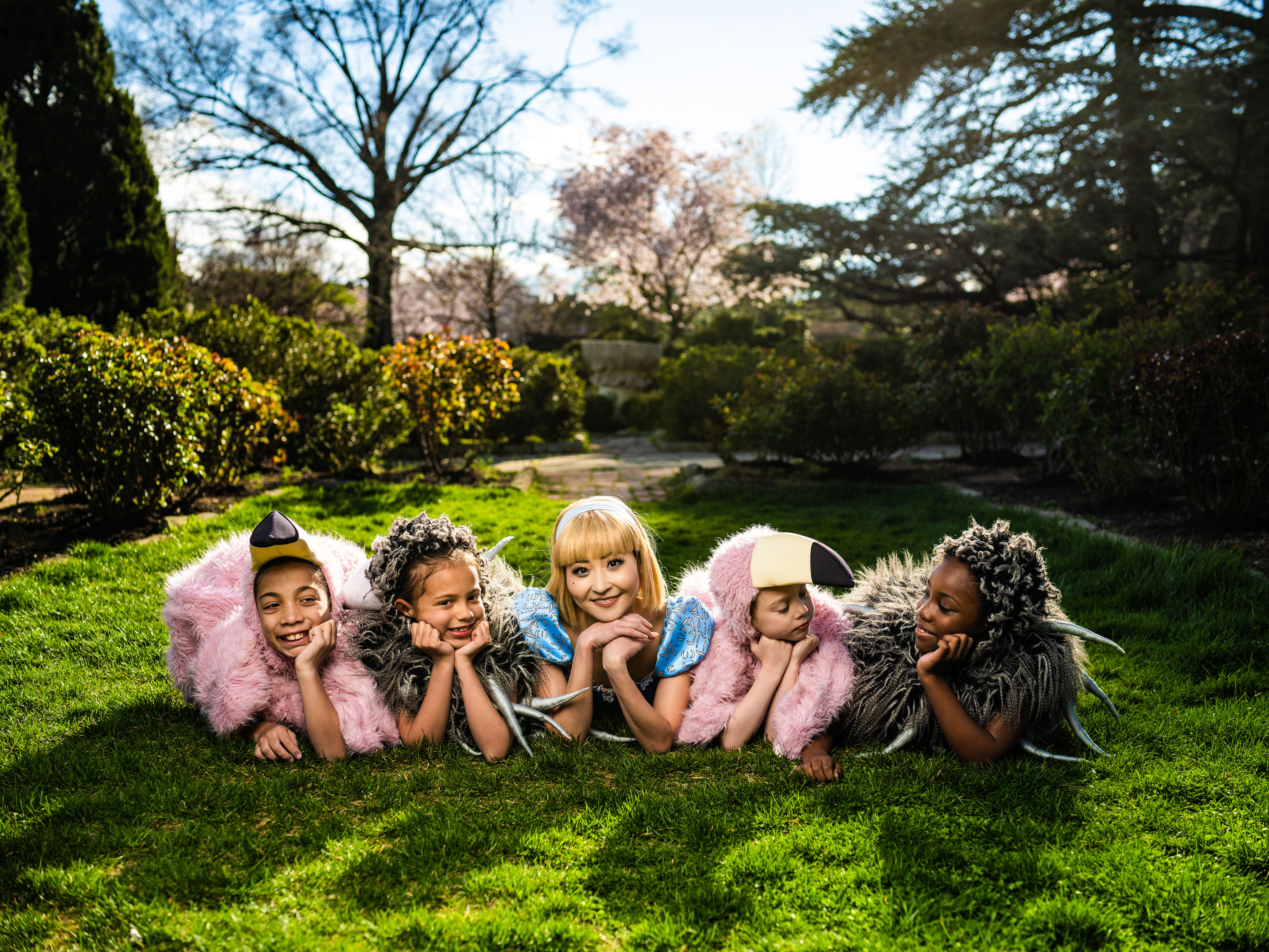 A colorful new Alice ballet, with an enormous Jabberwocky puppet