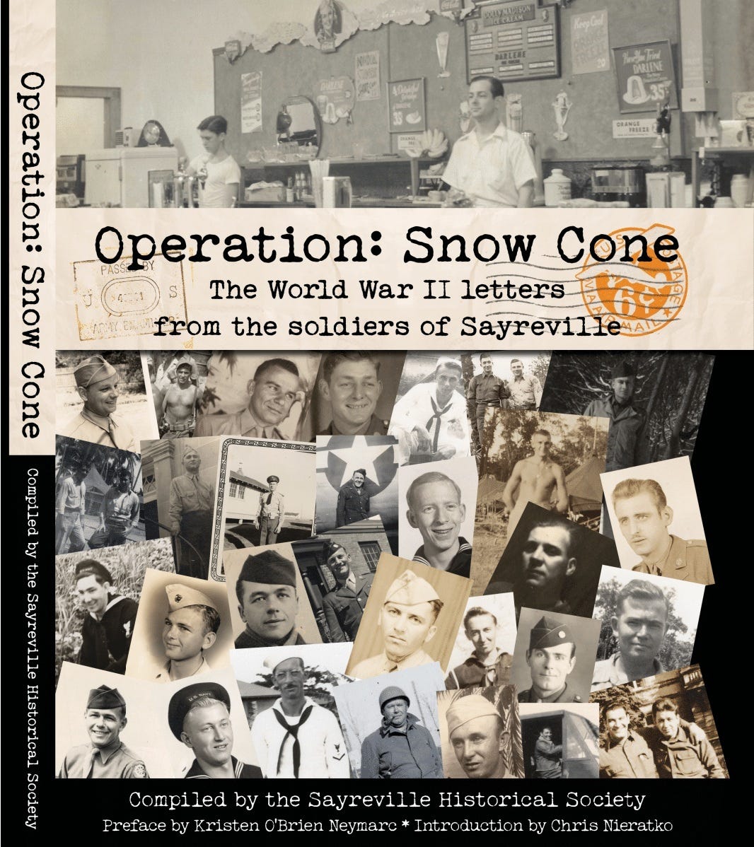 'Sayreville's Operation Snow Cone' details local soldiers' WWII letters