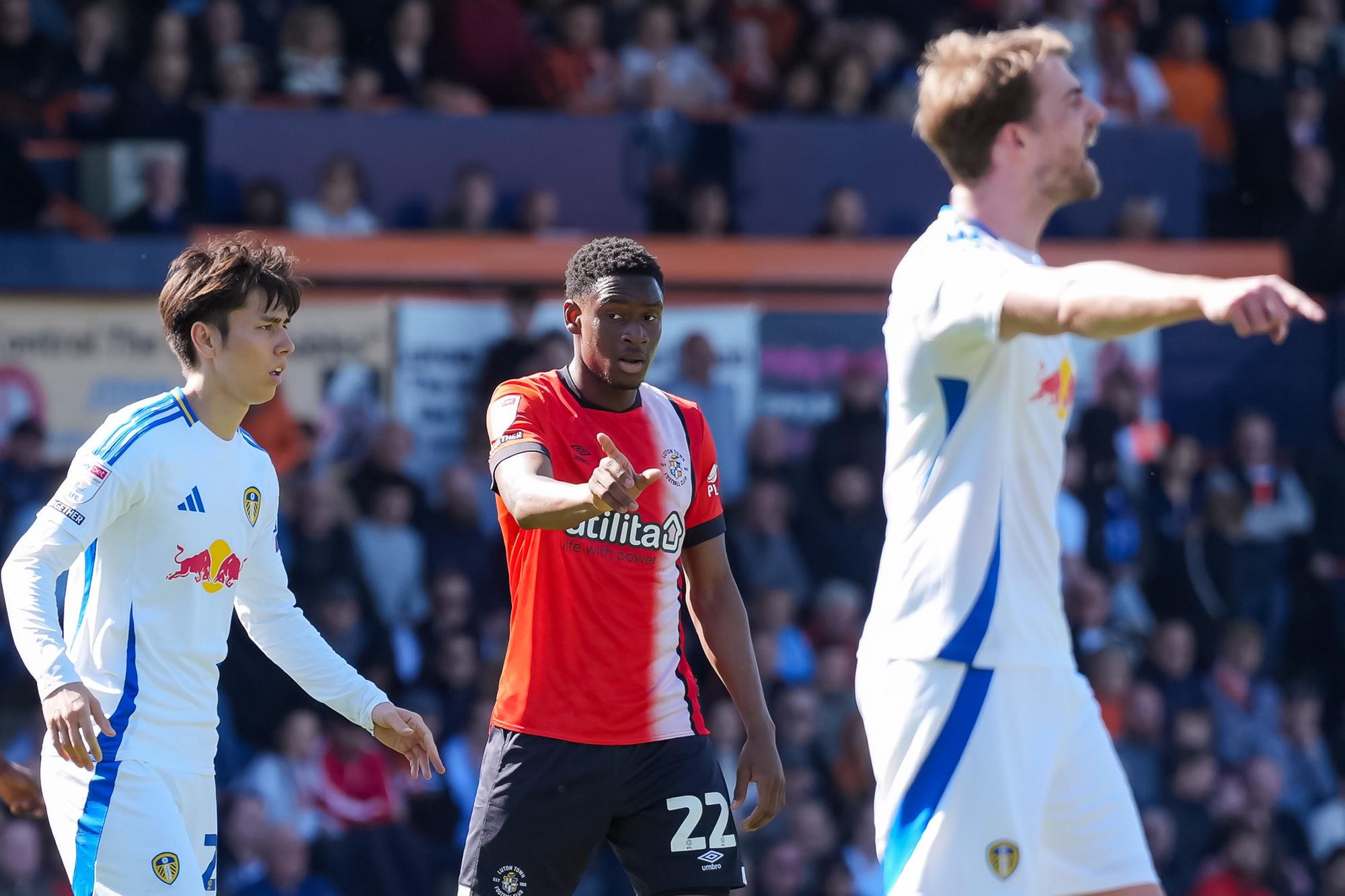 Two changes for Luton as Naismith and Fanne are recalled to face Derby