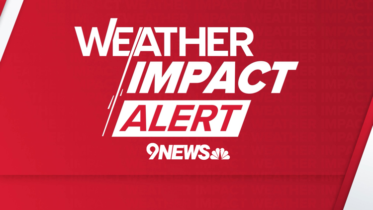 Weather impact alert: Severe thunderstorm threat in Colorado for large ...