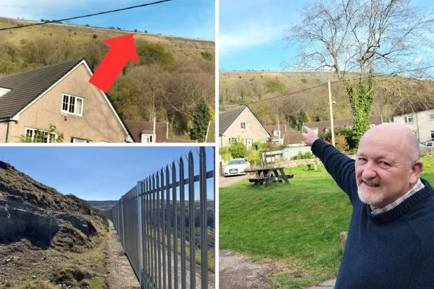 The 'Great Wall of Clydach' - Villagers hit out at 2.1 metre high fence