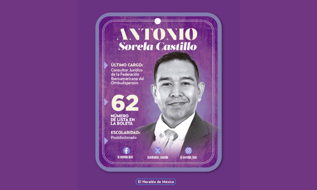 Conoce a Antonio Sorela Castillo, candidato a ministro de la Suprema ...
