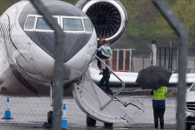 Rory McIlroy touches down in Ireland on private jet with daughter ...