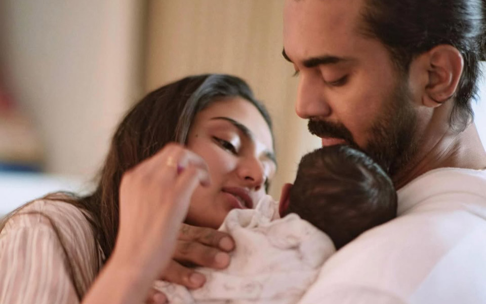 KL Rahul, wife Athiya reveal name of daughter via social media, picture ...