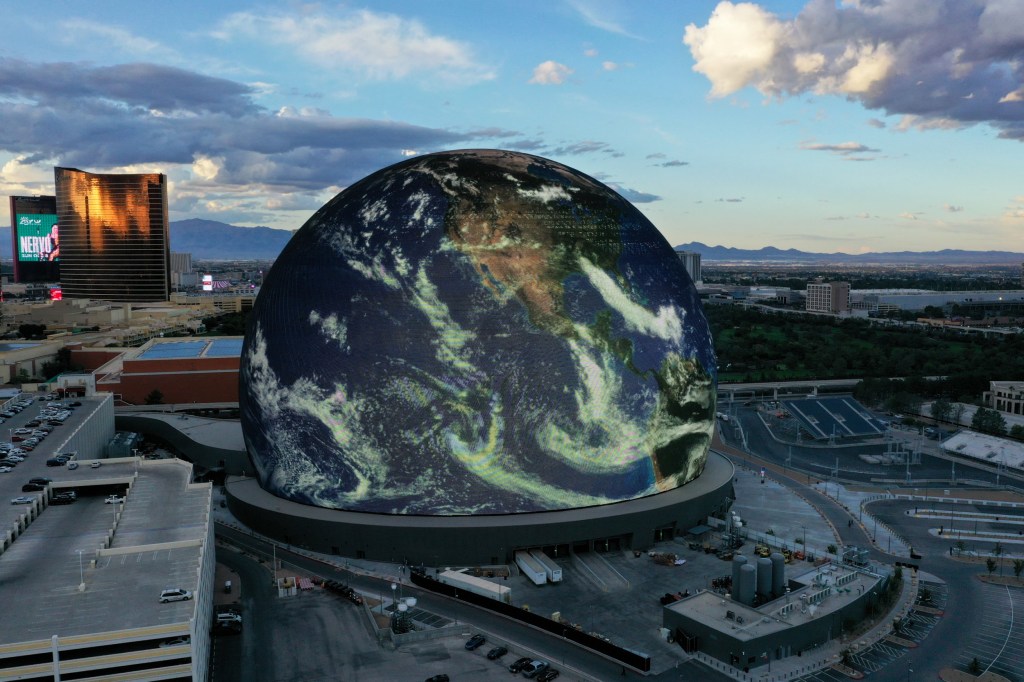 Look inside the $2.3bn Las Vegas Sphere with world’s largest HD screen ...