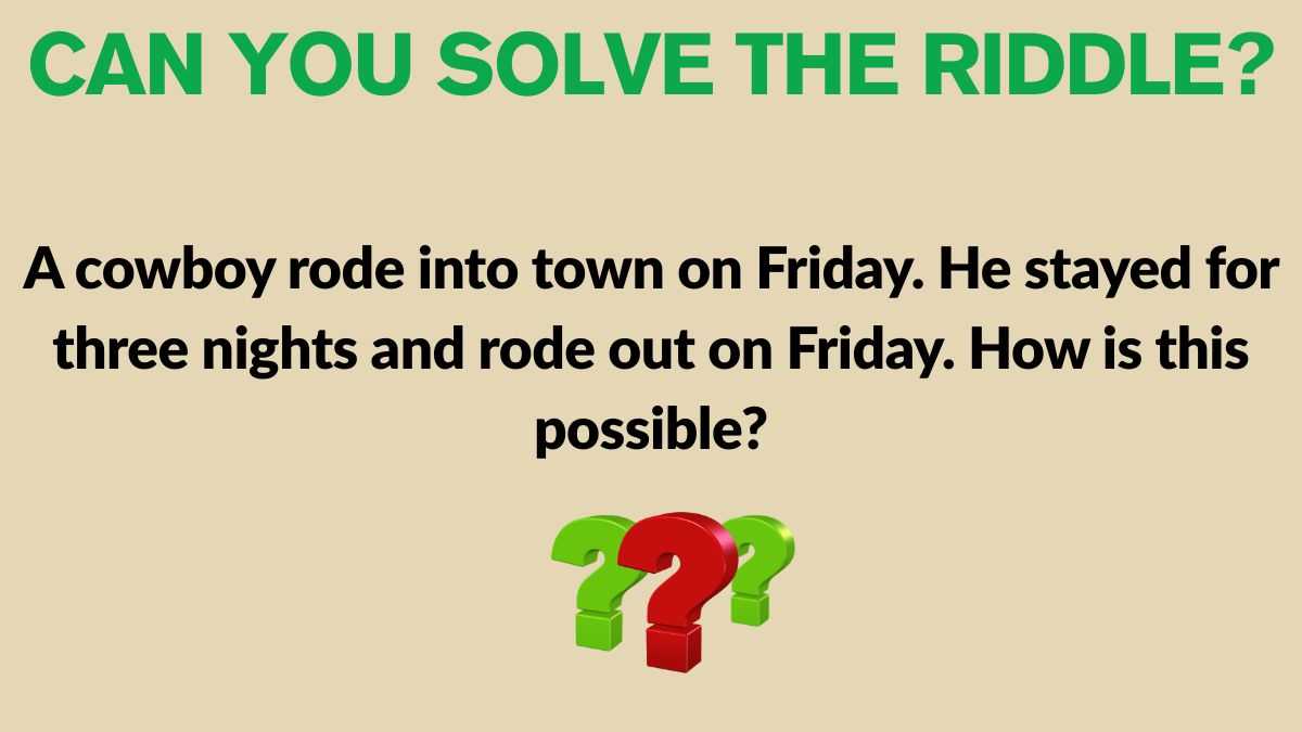Riddles with Answers: Only 3% can solve this tricky riddle in 7 seconds!