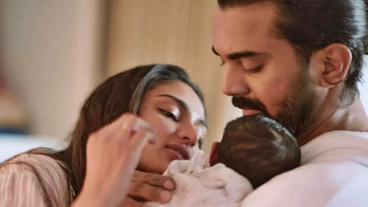 Evaarah is here: KL Rahul and Athiya Shetty reveal daughter's name