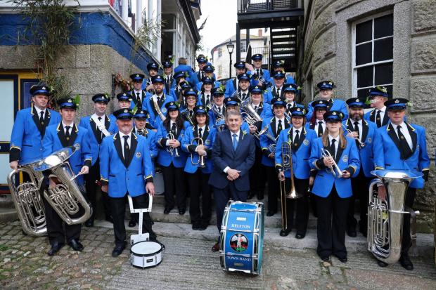 Helston Town band to perform live soundtrack in Falmouth