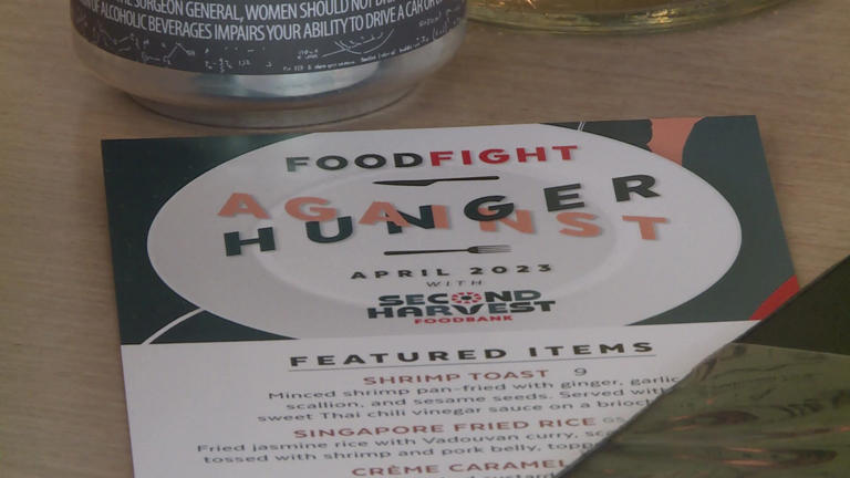 Dine & Donate during Food Fight Against Hunger month