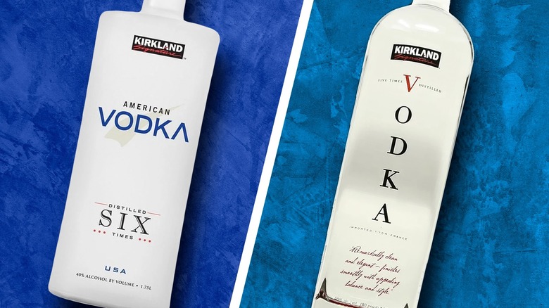 The Difference Between Kirkland Signature French And American Vodkas At ...