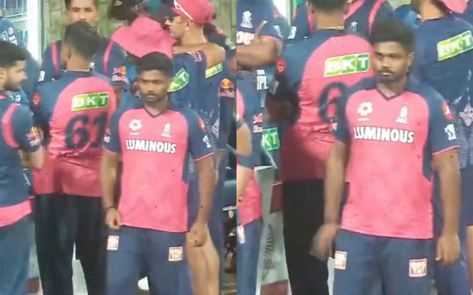 [WATCH] IPL 2025: Rift rumours erupt as Sanju Samson skips Rahul Dravid ...
