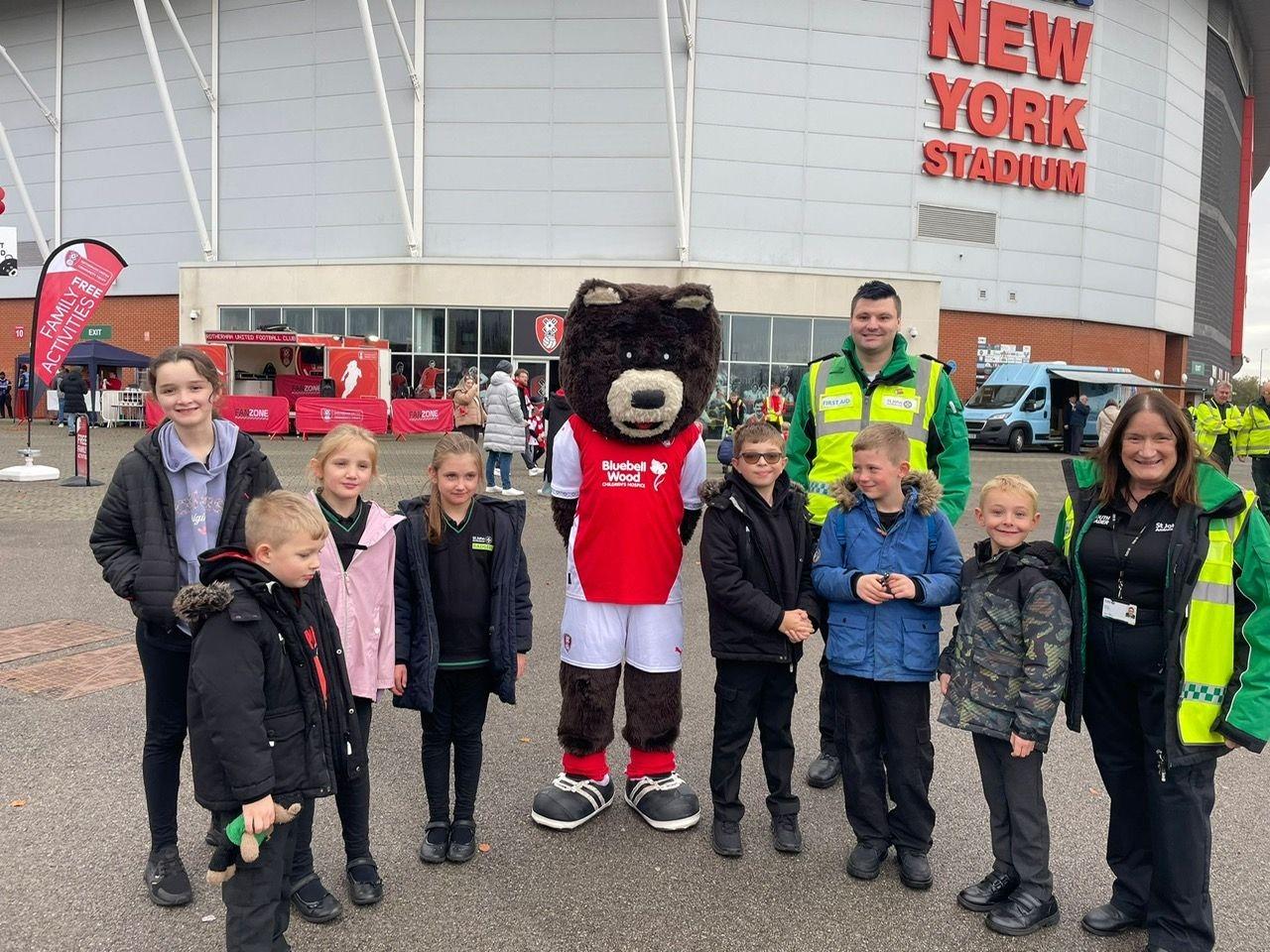 Rotherham St John Ambulance Badgers training day at AESSEAL New York ...