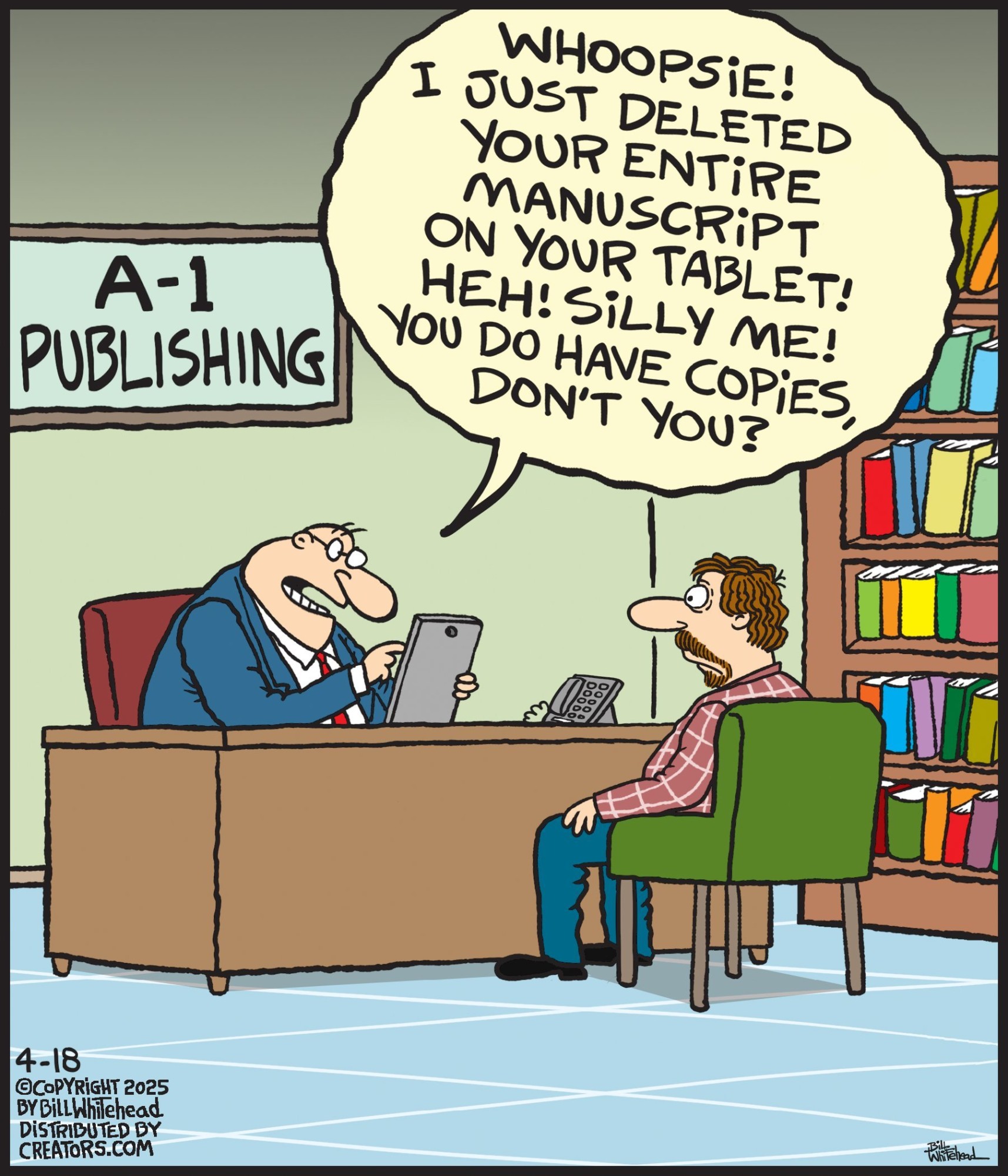 Today’s Comic Strips From The Creators Syndicate (4/18)