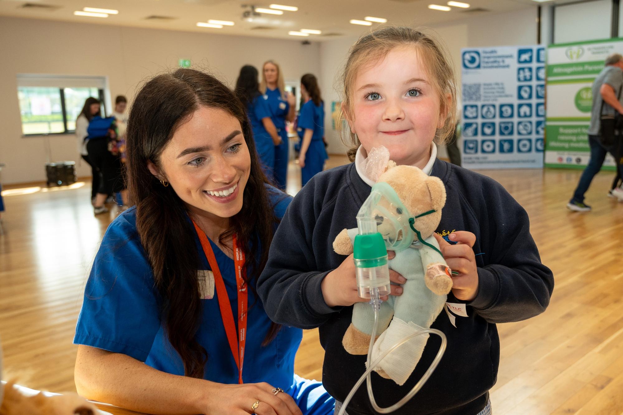 Children join Ulster University medical students at Teddy Bear Hospital ...