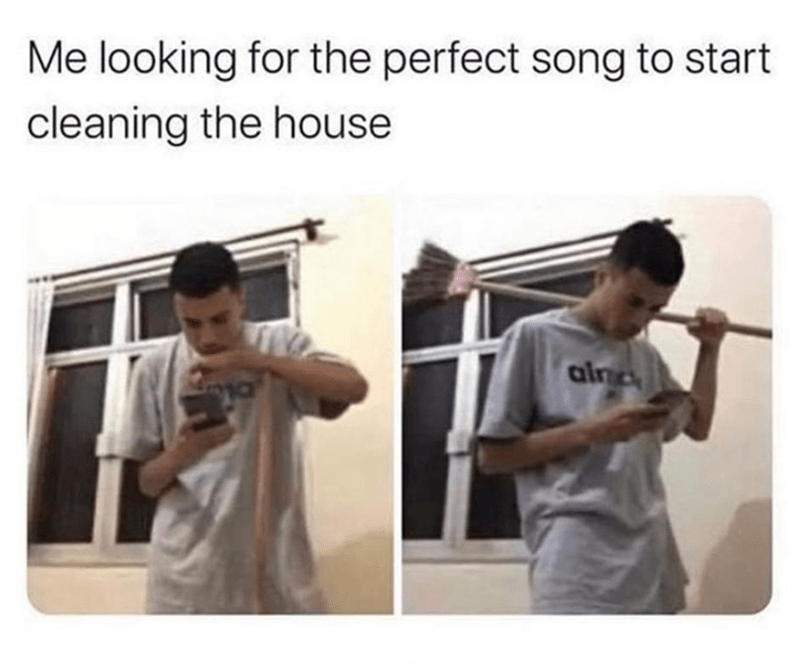 27 Spring Cleaning Memes for Girls Who Are Just Moving Clutter Around