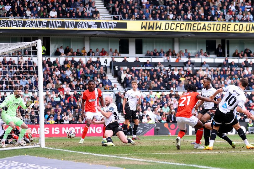 Derby County player ratings v Luton Town as several struggle in defeat ...