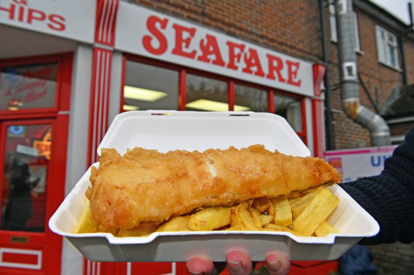 Surrey chippy named among UK's best for Good Friday fish and chips