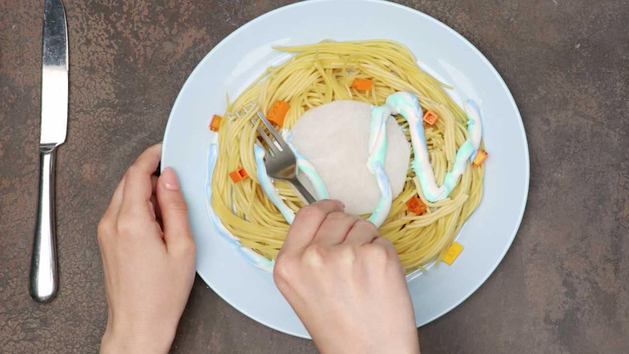 Making a Huge Portion of Pasta