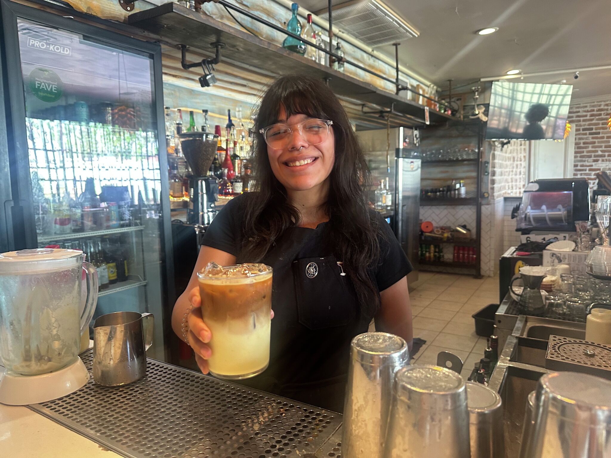 Rabbit's Got the Gun bar opens as Cariño Coffee during the day serving ...