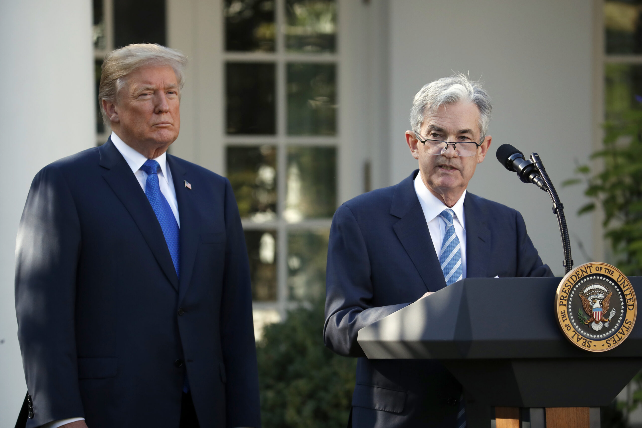 Trump threatens to sue Fed Chair Jerome Powell, says he may still fire him
