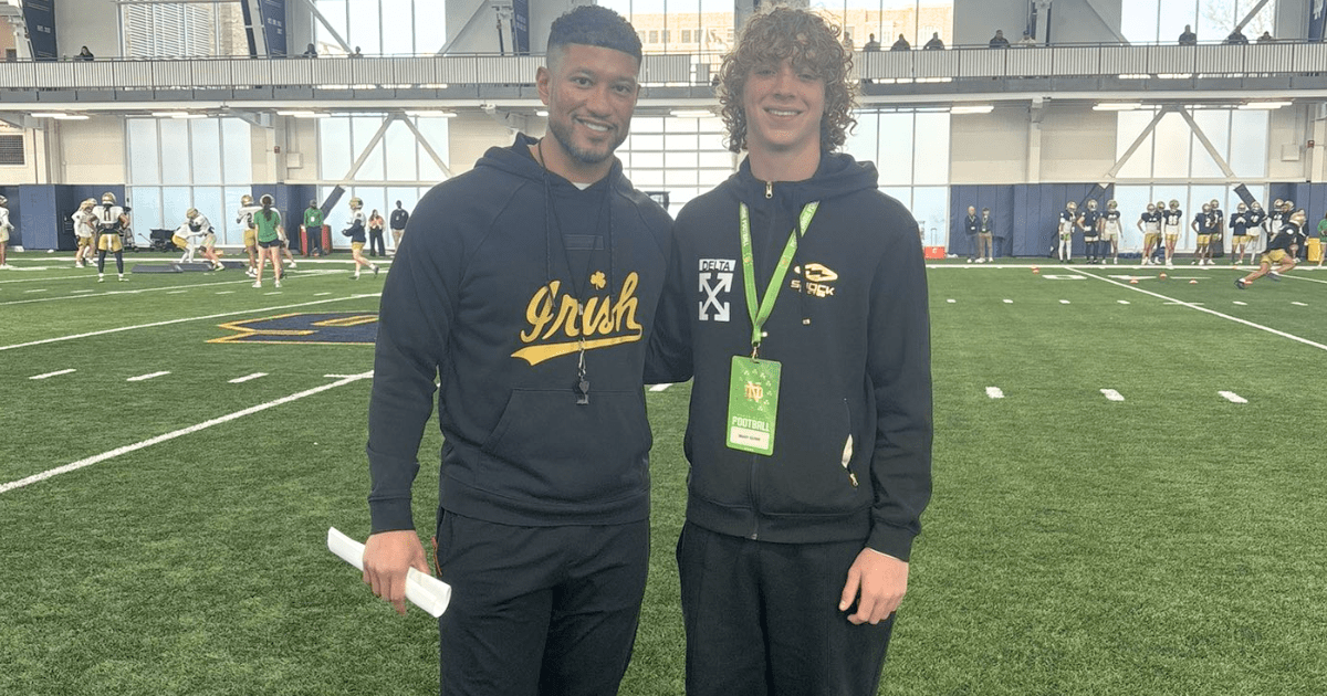 Another Brady Quinn — Notre Dame interested in namesake 2028 QB