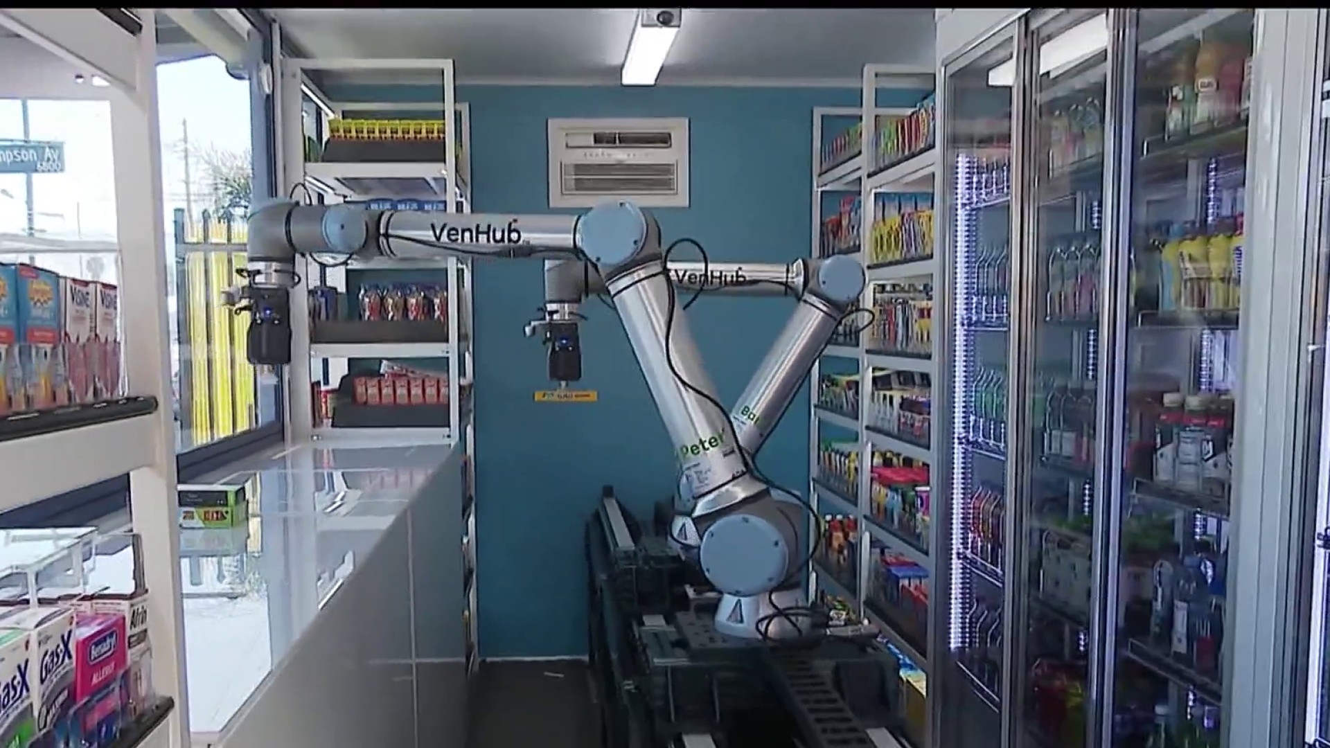 Robot-operated store opens in Glendale, North Hollywood