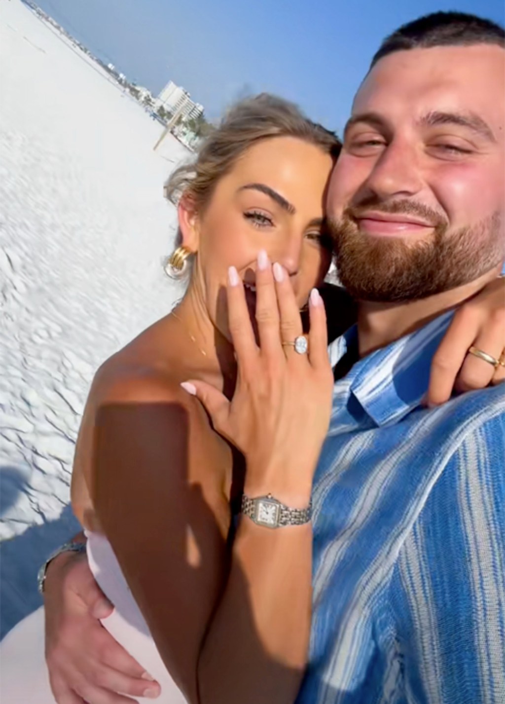 How Haley Cavinder celebrated engagement to Cowboys’ Jake Ferguson with ...