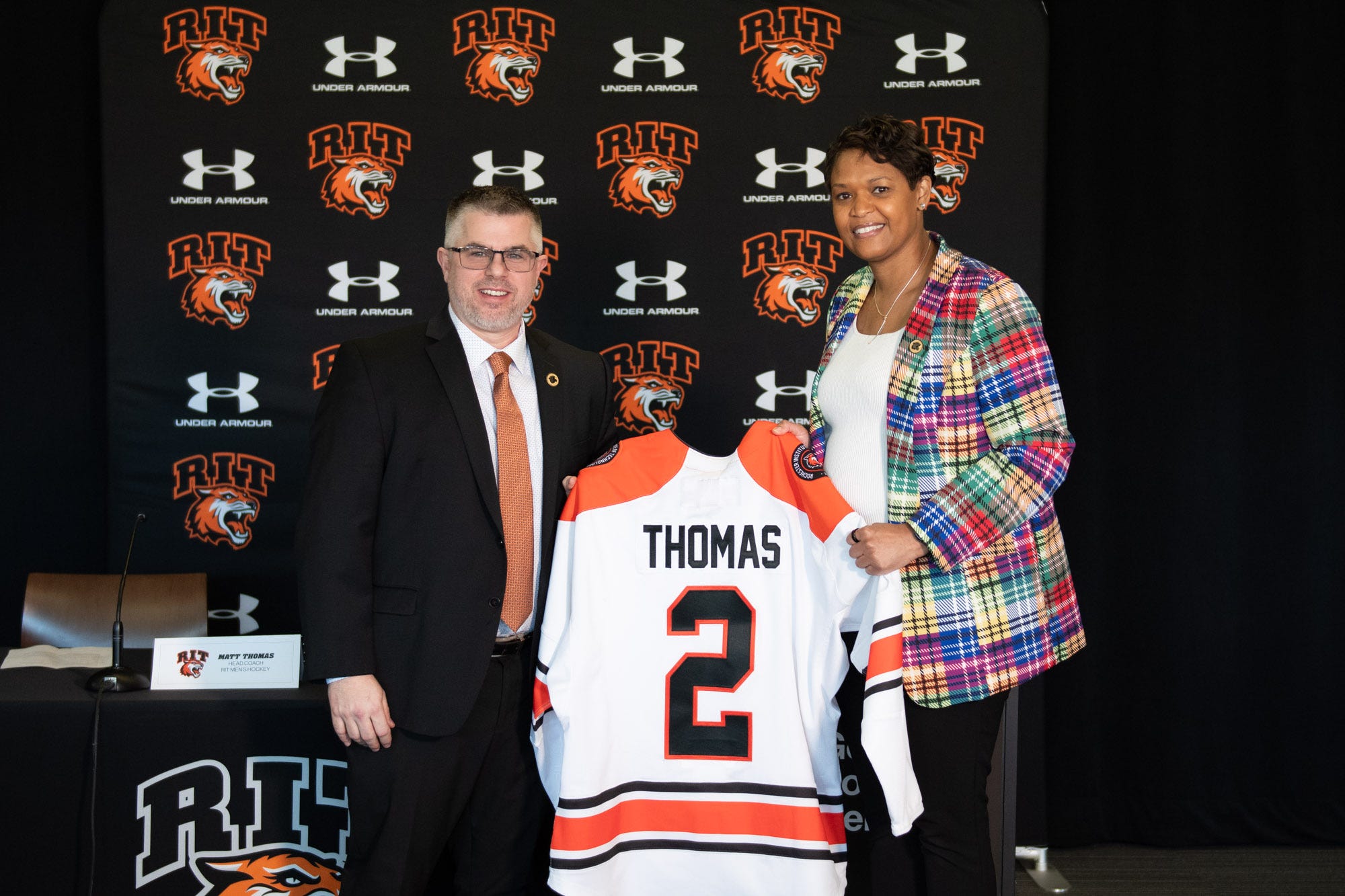RIT Tigers change their stripes as former player introduced as new ...